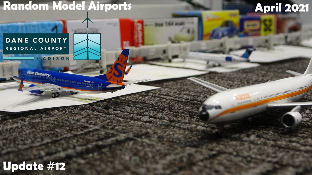 Random Model Airports #12 - Madison Dane County Regional Airport - YouTube