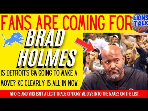 DETROIT LIONS FANS ARE READY TO EXPLODE WITH ANGER! KC MAKES MORE MOVES ...