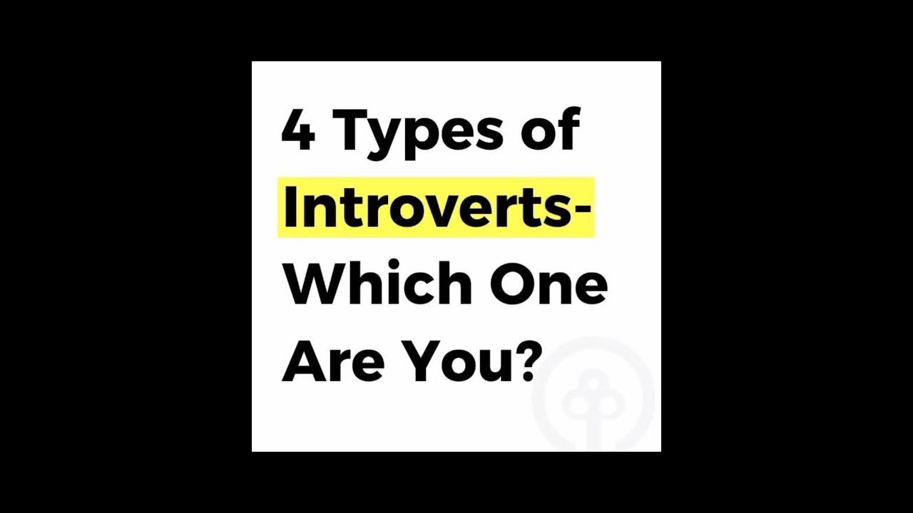 4 types of introverts#introverts#personality#shorts - YouTube