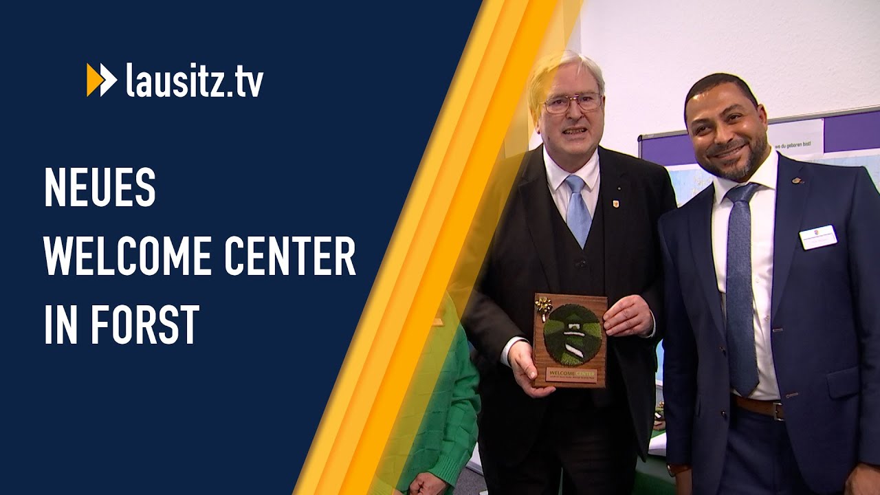 Neueröffnung: das erste Welcome Center in Forst - YouTube