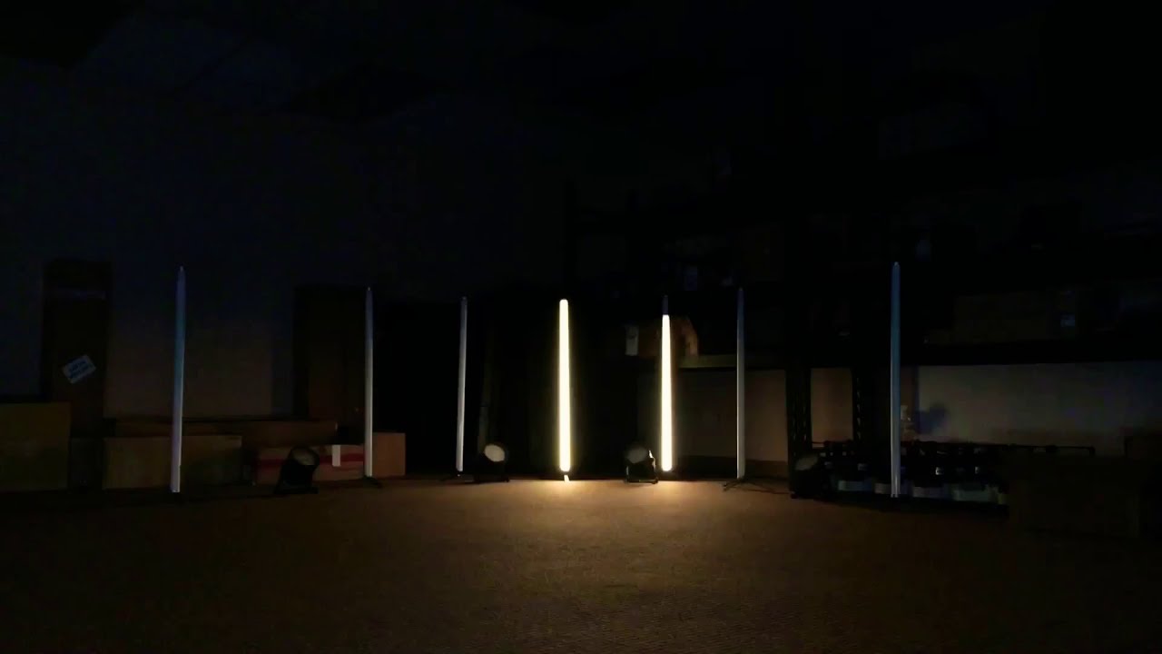 Astera led ax1 Wedding light demo part 3 - YouTube