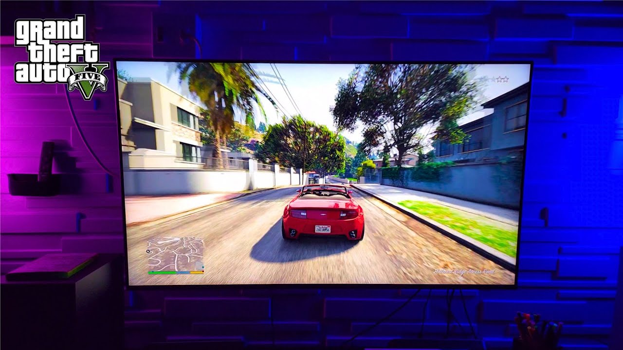 TV Samsung 4K Neo QLED 144 Hz + GTA V (PS5) - Teste de Imagem ...