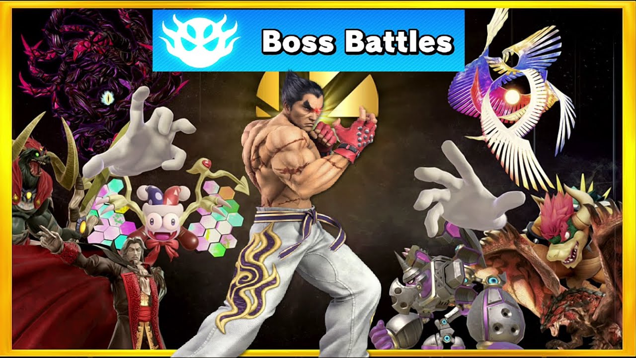 Super Smash Bros. Ultimate - Boss Battles with Kazuya - YouTube