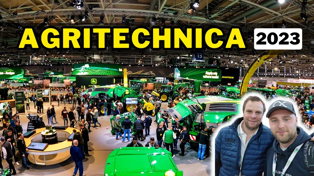 FARMER ON VACATION, VISITING AGRITECHNICA AND MEETING OLLY BLOGS! - YouTube