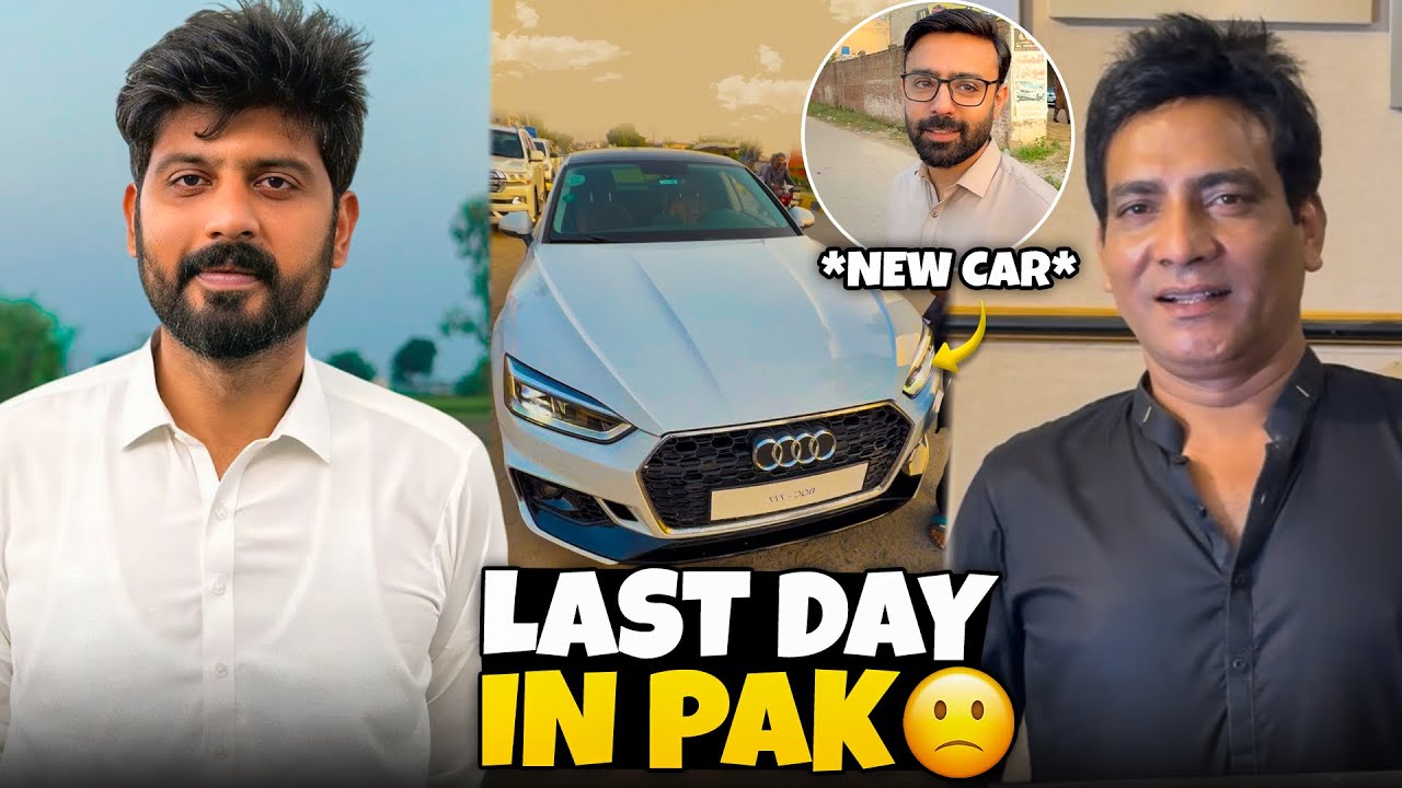 Last Day in Pakistan 🥲| Malkoo singer New project? | Congrats Ali ...