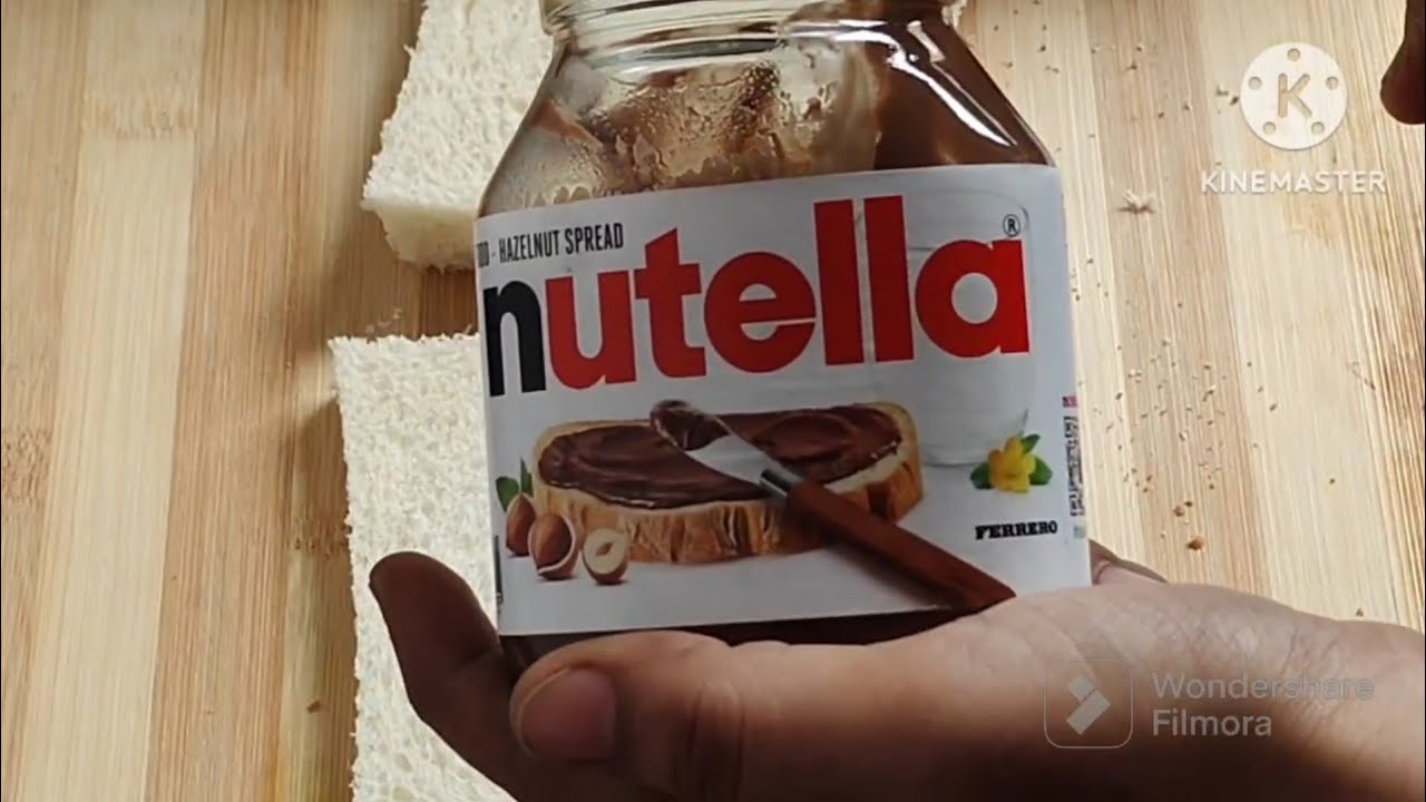 nutella bread recipe /kids favourite/Lunch box - YouTube