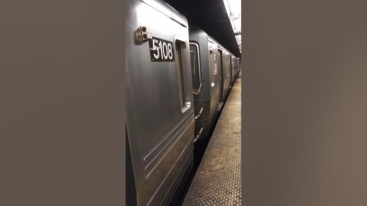 Brighton Beach Bound R68A B train Manhattan Bound R46 Q train at Prospect Park - YouTube