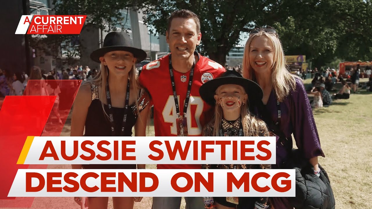 Swift fever hits Melbourne as crowds swarm for first of record-breaking ...