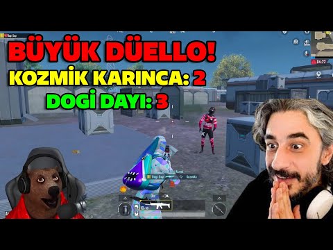 SANKİ DÜELLO GİBİ! KOZMİK KARINCA vs DOGİ DAYI - PUBG Mobile (ONE MAN SQUAD)
