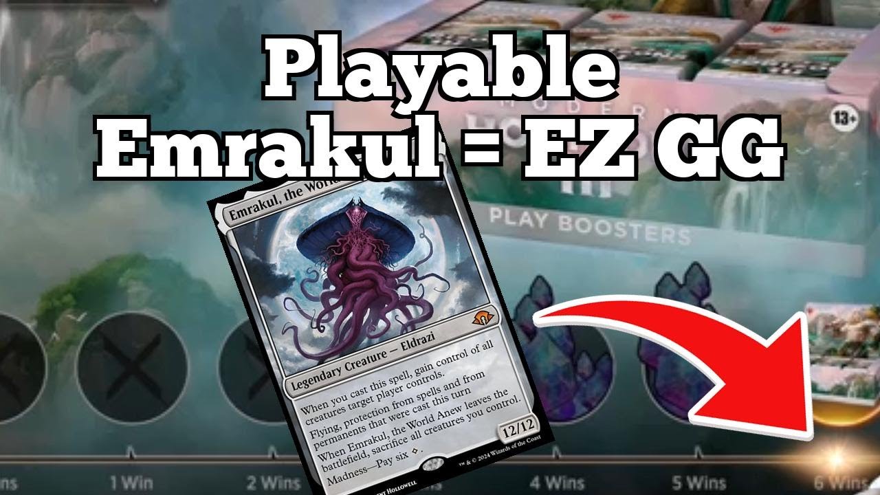Playable Emrakul = EZ GG | Arena Direct | MH3 Sealed | MTG Arena - YouTube