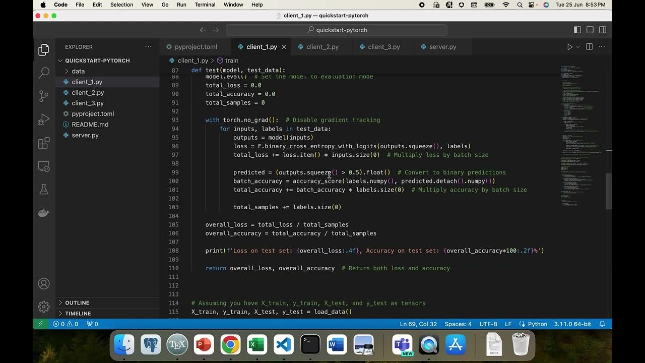 Federated Learning-Flower-Local Machine-Raw Python Files-Part 1 - YouTube