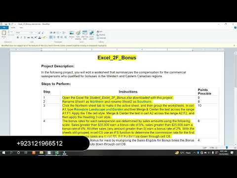 Excel_2F_Bonus | Excel_2F_Bonus | Excel_2F_Bonus | Full Course Deal Contact Us - YouTube