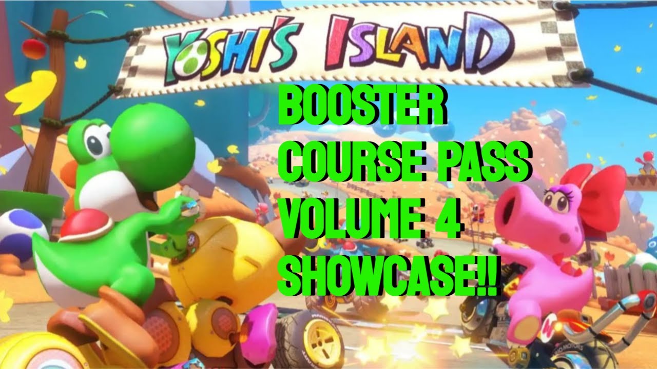 BOOSTER COURSE PASS WAVE 4 SHOWCASE!! - Mario Kart 8 Deluxe DLC - YouTube