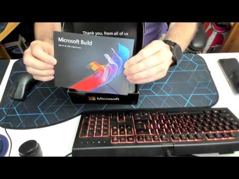 Microsoft Build 2020 Virtual SWAG Unboxing - YouTube