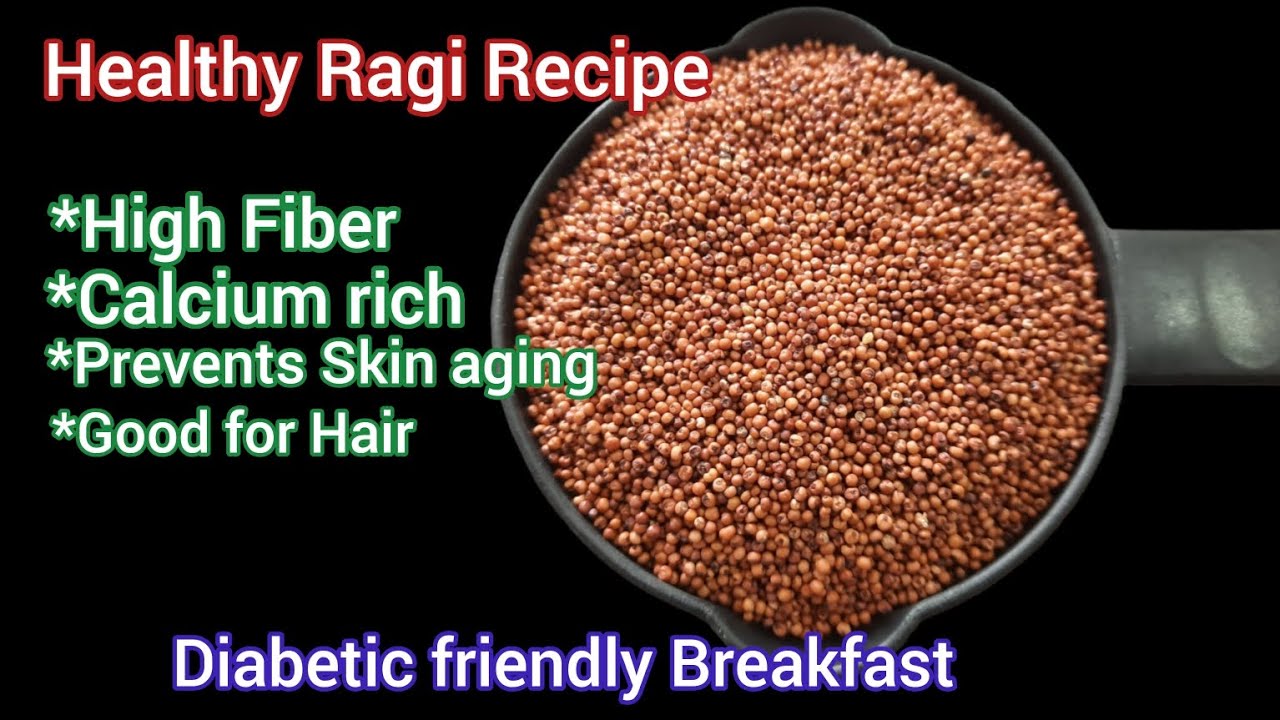 Healthy Ragi Recipe|Easy Breakfast Recipe|Diabetic friendly | Finger ...