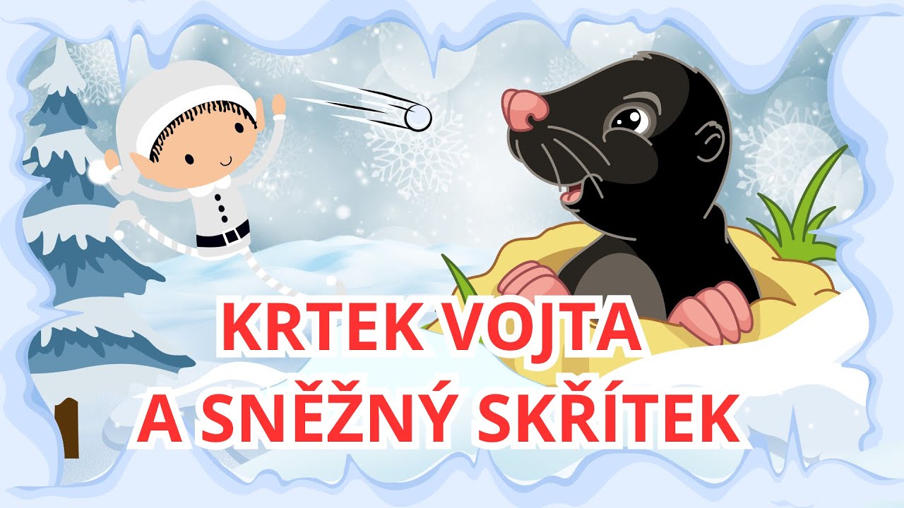 KRTEK VOJTA A SNĚŽNÝ SKŘÍTEK - audio pohádka (2024) - YouTube