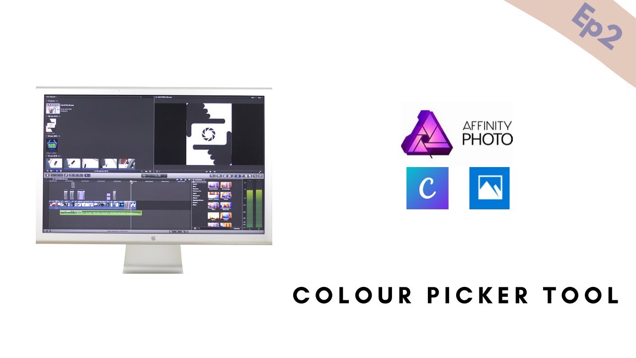 Colour picker tool | Using Affinity Photo | Ep2 - YouTube