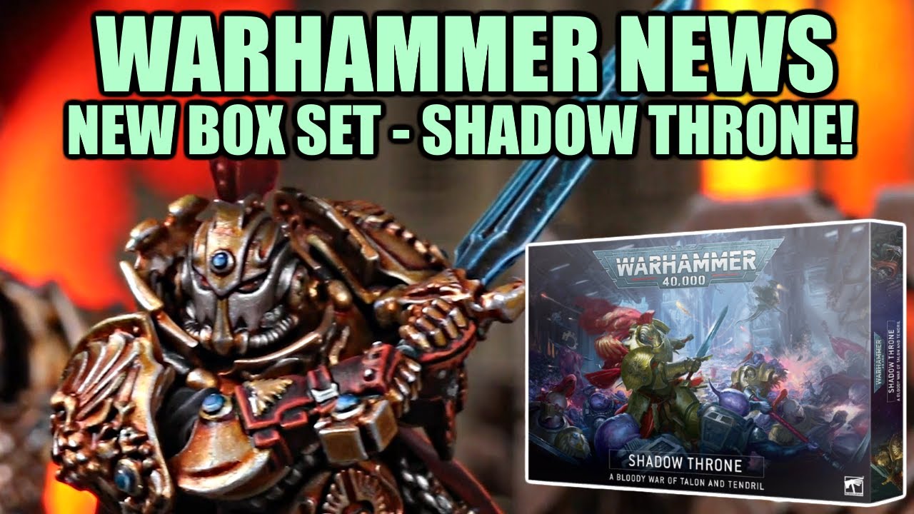 Adeptus Custodes vs Genestealer Cults Shadow Throne Box Revealed ...