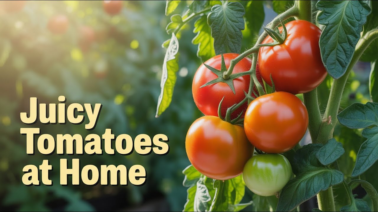 From Seeds to Splendor Ultimate Guide to Growing Juicy Tomatoes at Home ...