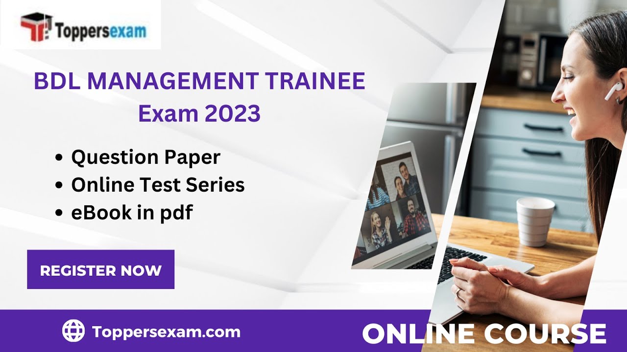 BDL MANAGEMENT TRAINEE Mock Test Free 2023, Question Paper, eBook in ...