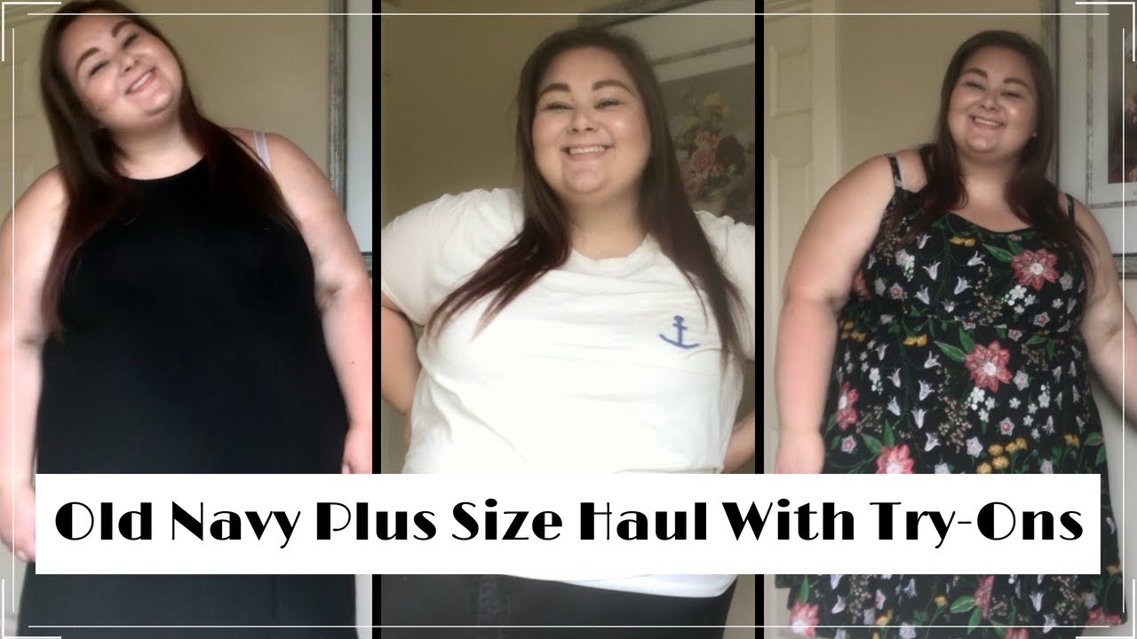 Plus Size Summer Old Navy Haul with Try-Ons! Everything in an XXL ...