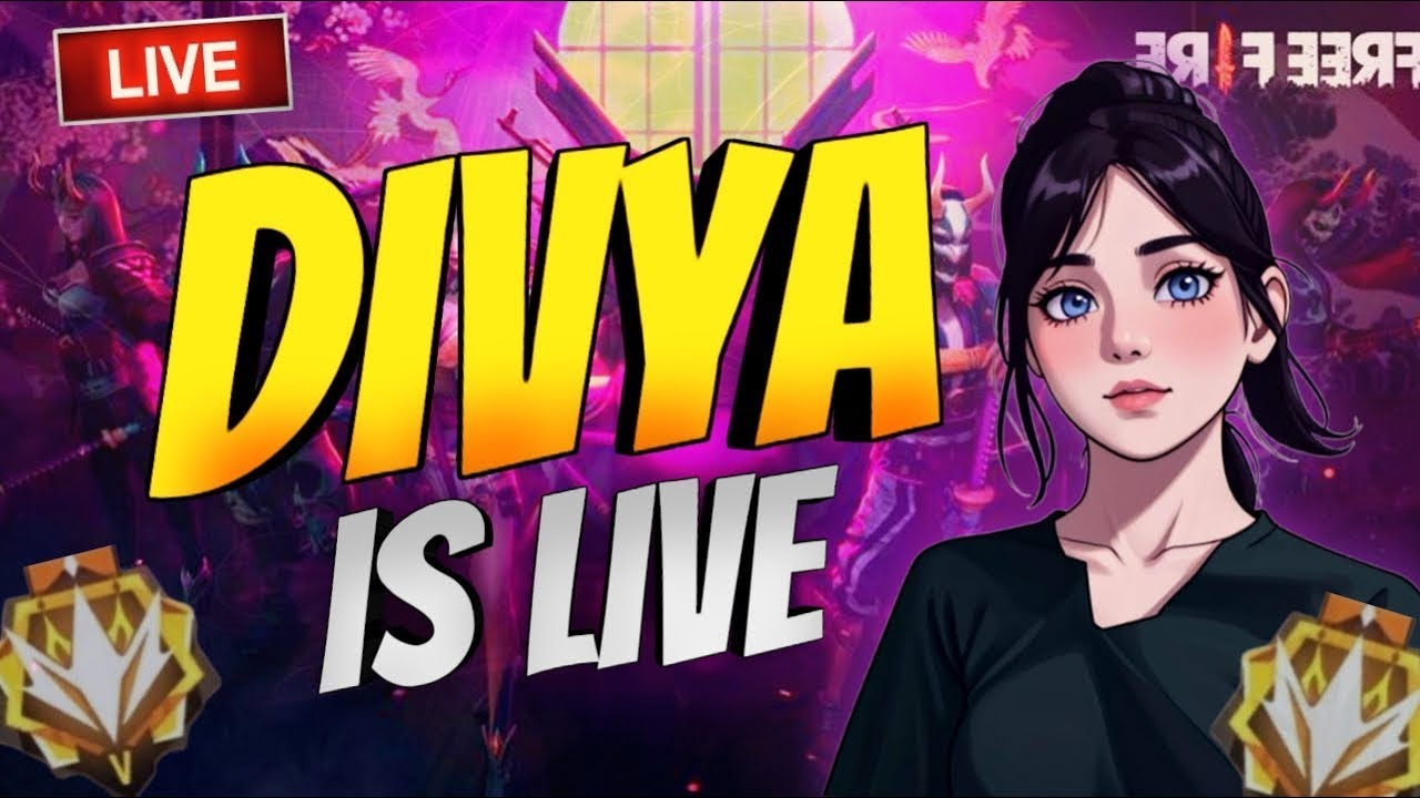 Divya Gaming Is Live || FREE FIRE GUILD TEST LIVE || free fire live # ...