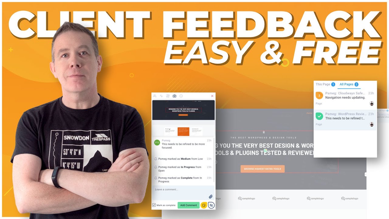 Easy & Free Web Design Client Feedback With Atarim - YouTube