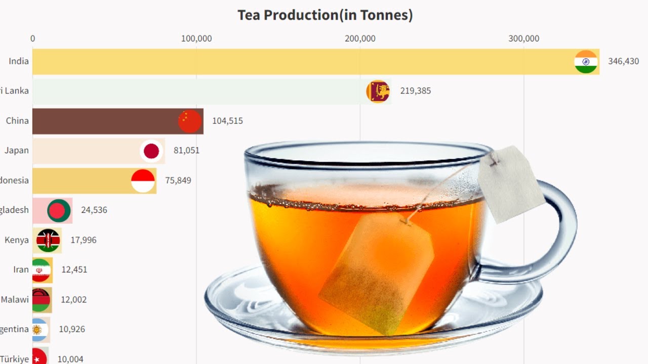 Top tea producing country in the world - YouTube