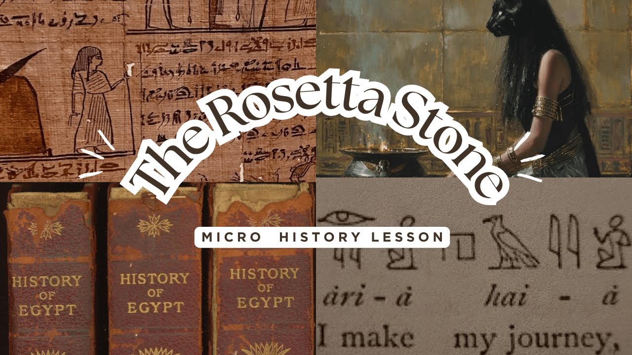 What Was the Rosetta Stone | History Lesson in 6 Minutes - YouTube