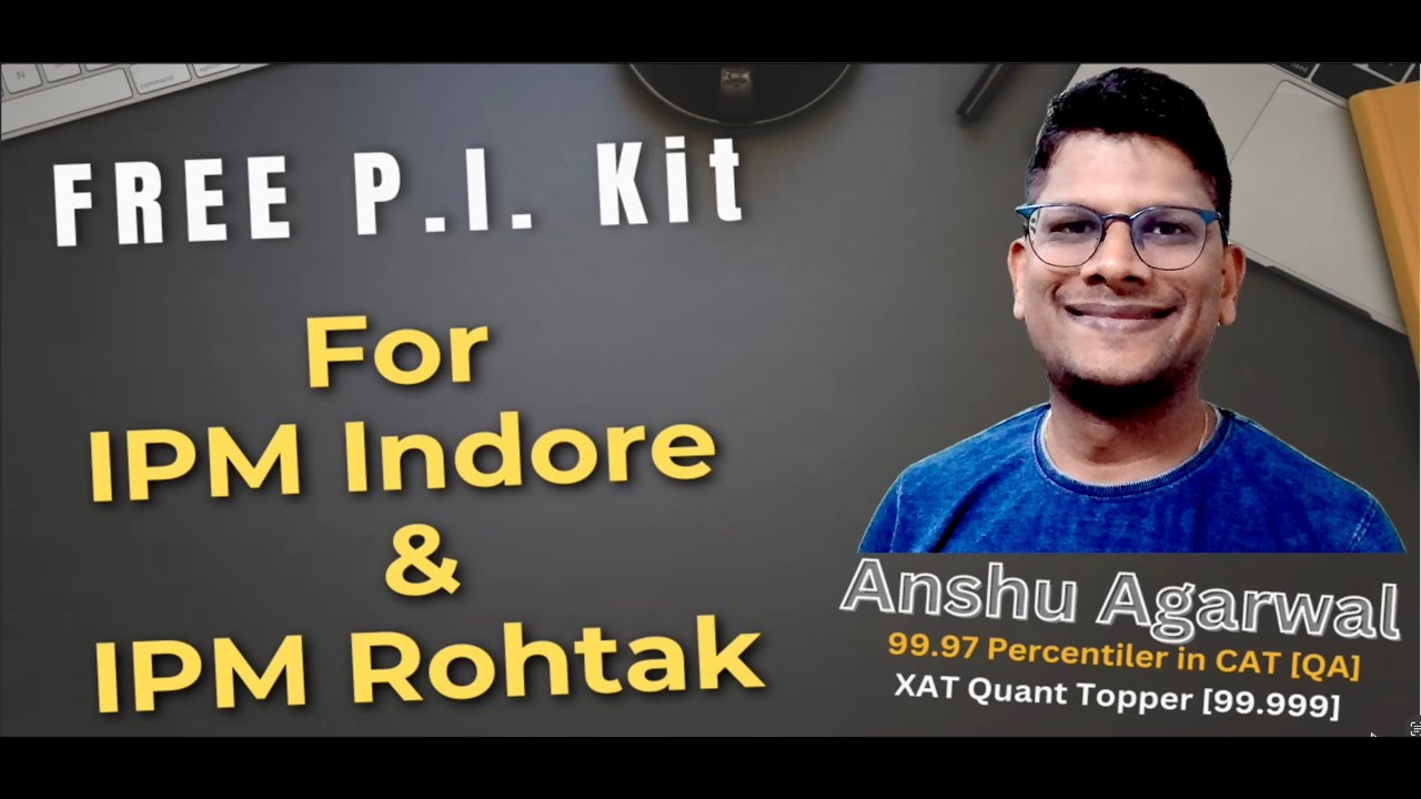 Free Personal Interview PI Kit for IPM Rohtak and IPM Indore 2024 - YouTube
