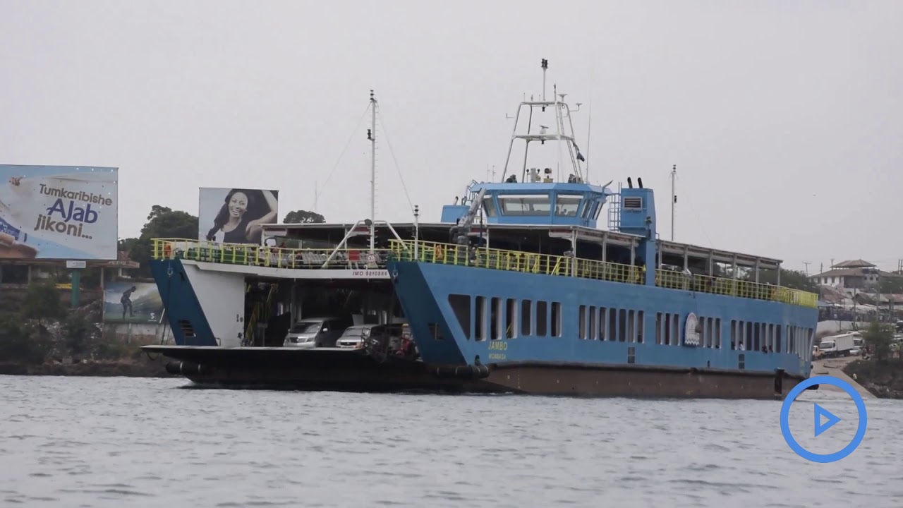 Mtongwe ferry resumes operations after 3 months - YouTube