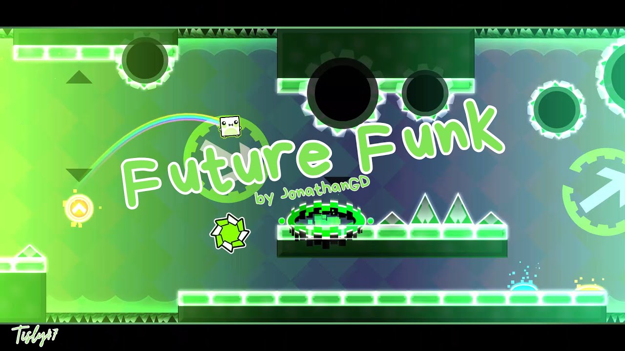Future Funk by JonathanGD 100% (3 Coins) | Geometry Dash 2.2 - YouTube