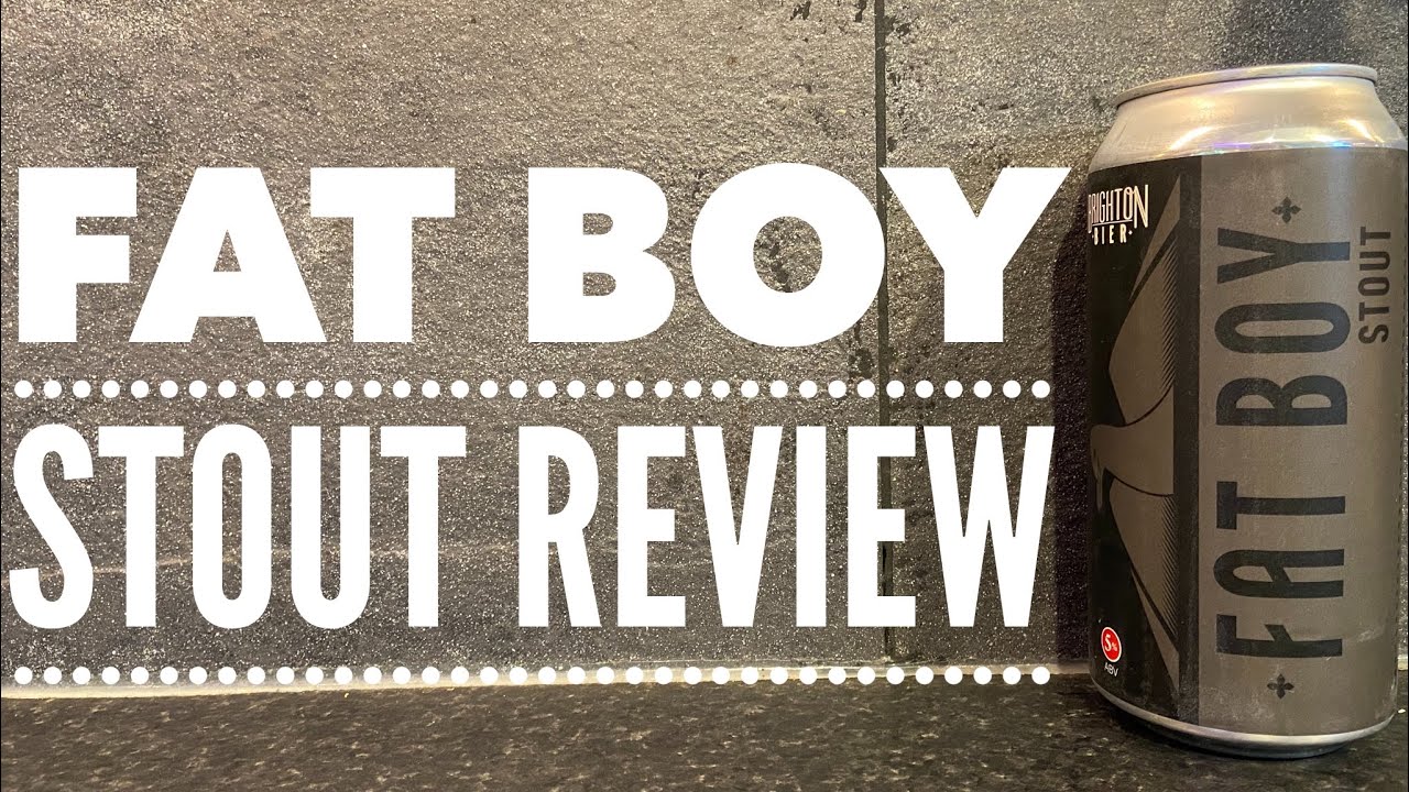 Brighton Bier Fat Boy Stout | British Craft Beer Review - YouTube