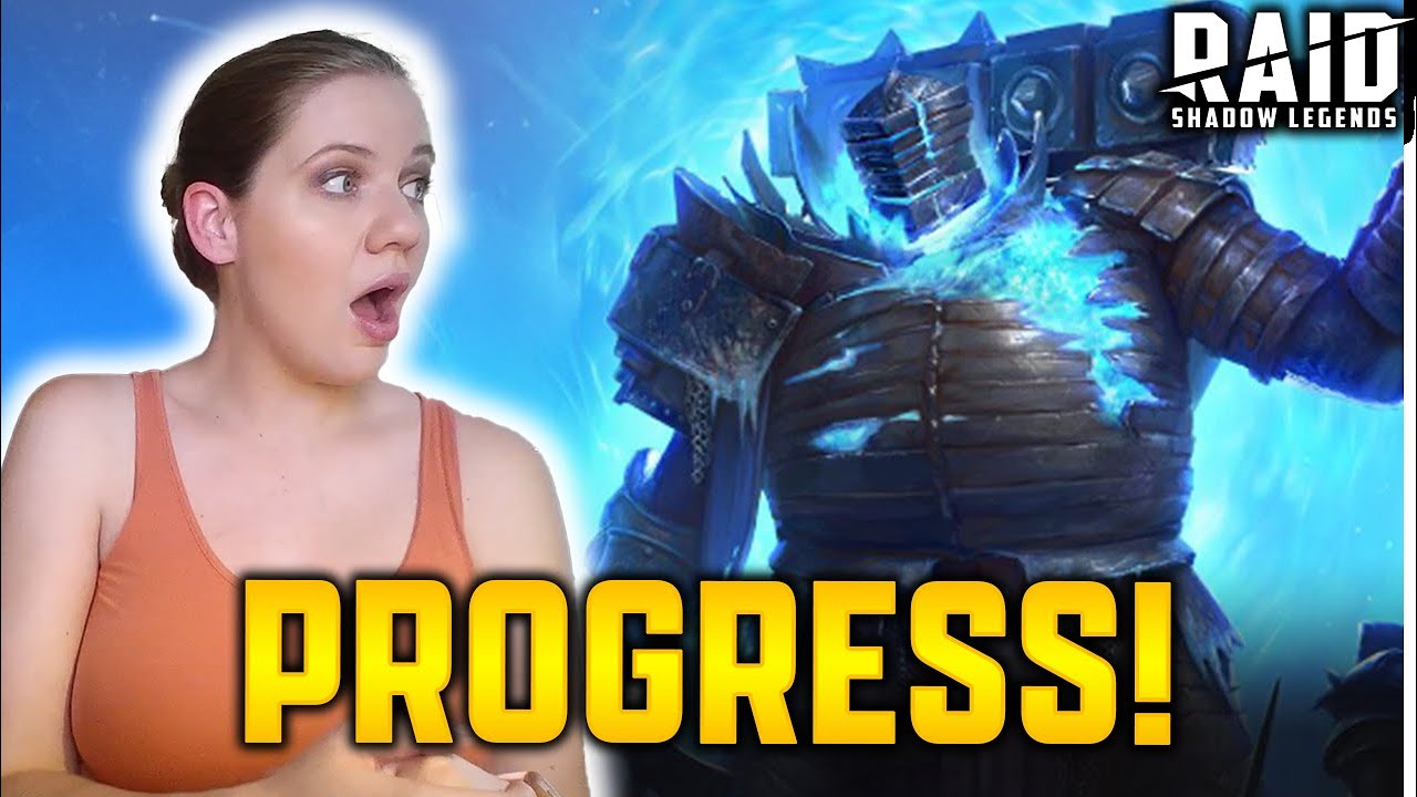 ICE GOLEM HARD MODE PROGRESS - Raid: Shadow Legends - RSL - YouTube