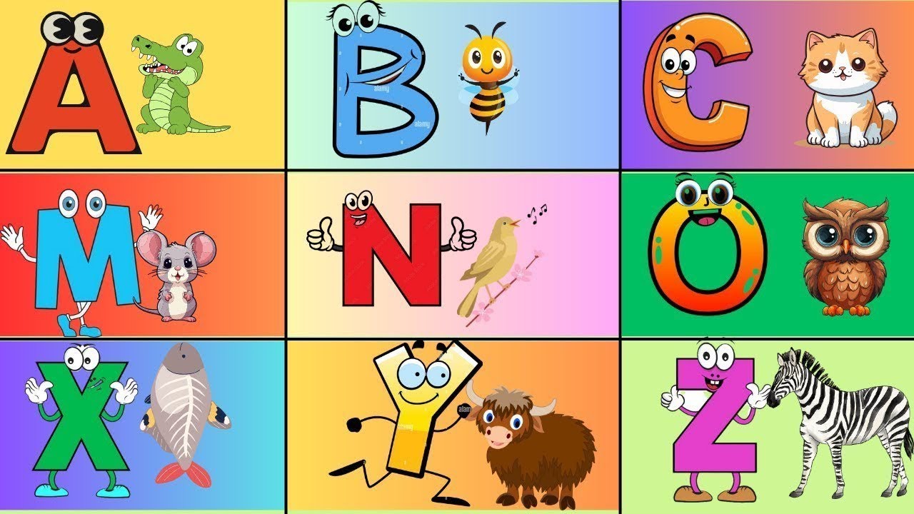 Animals ABC | ABC Animals World | Alphabet Animals Song | Kids TV - YouTube