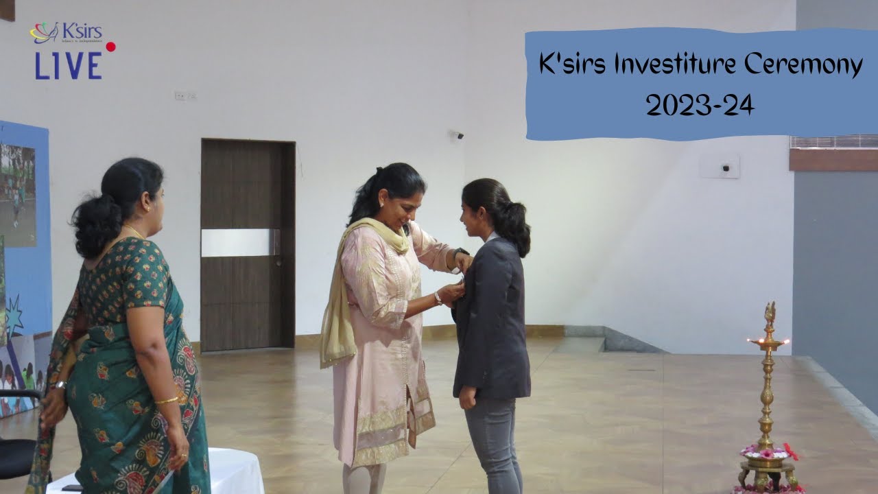 Ksirs Investiture Ceremony 2023-24 | Student Council | K'sirs - YouTube