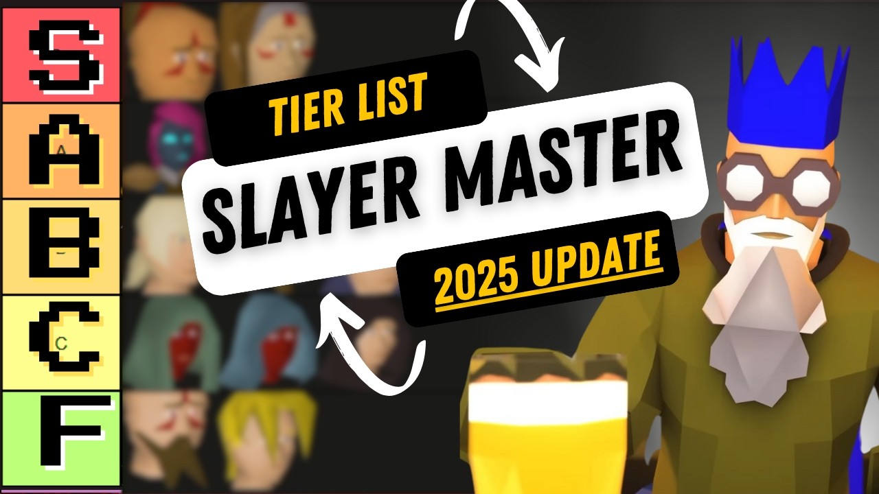 Ultimate Slayer Master Tier List OSRS - WHO is the GOAT in 2025? - YouTube