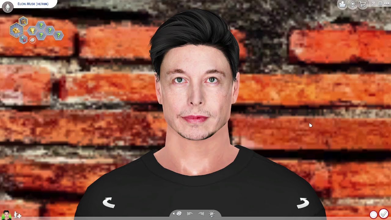 The Sims 4 | Create A Sim : Elon Musk - YouTube