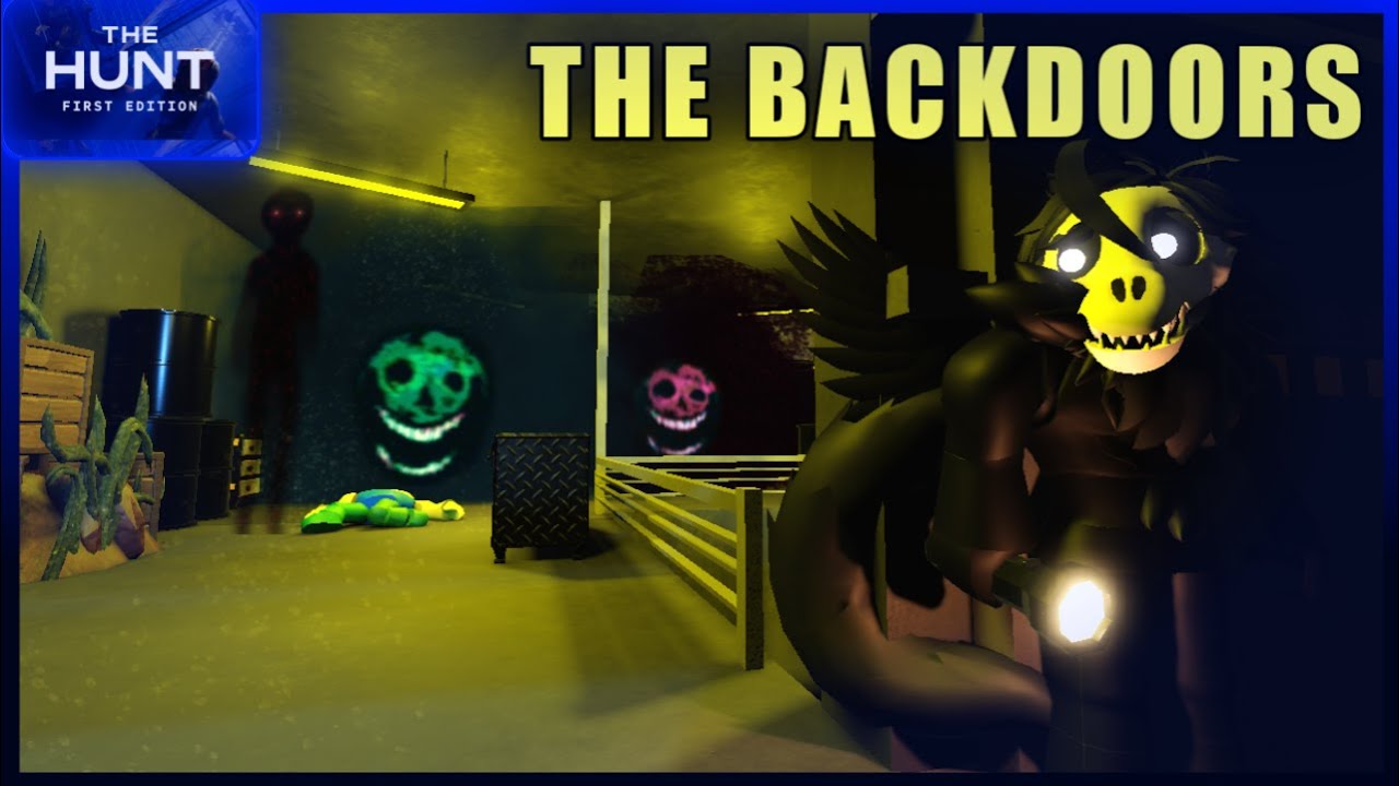 ROBLOX: DOORS Backdoors is A NIGHTMARE! (Roblox The Hunt) - YouTube