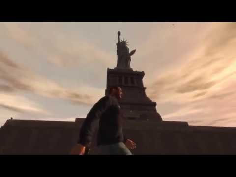 GTA IV : Statue of Happiness (Statue of Liberty) - YouTube