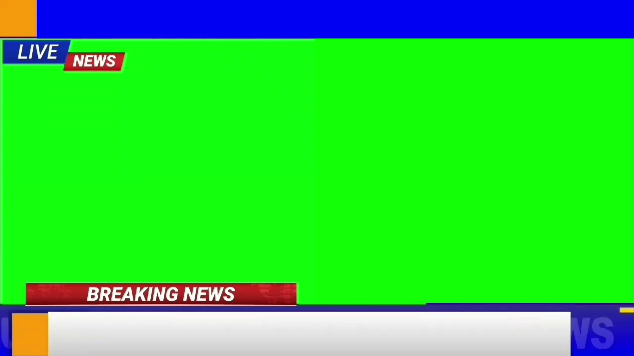 Free Breaking News Green Screen Animation,4K Ultra HD Breaking News ...