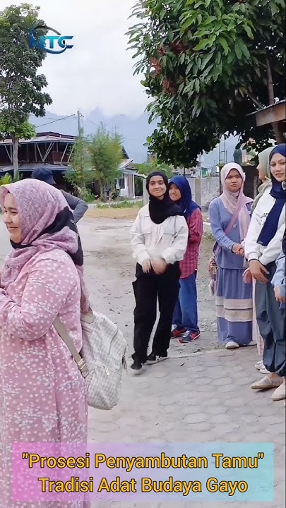 Tradisi Penyambutan Tamu Adat Gayo, Aceh Tengah. - YouTube