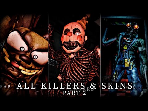 All Killers & Skins Gameplay Wins (Part 2) | Bite By Night