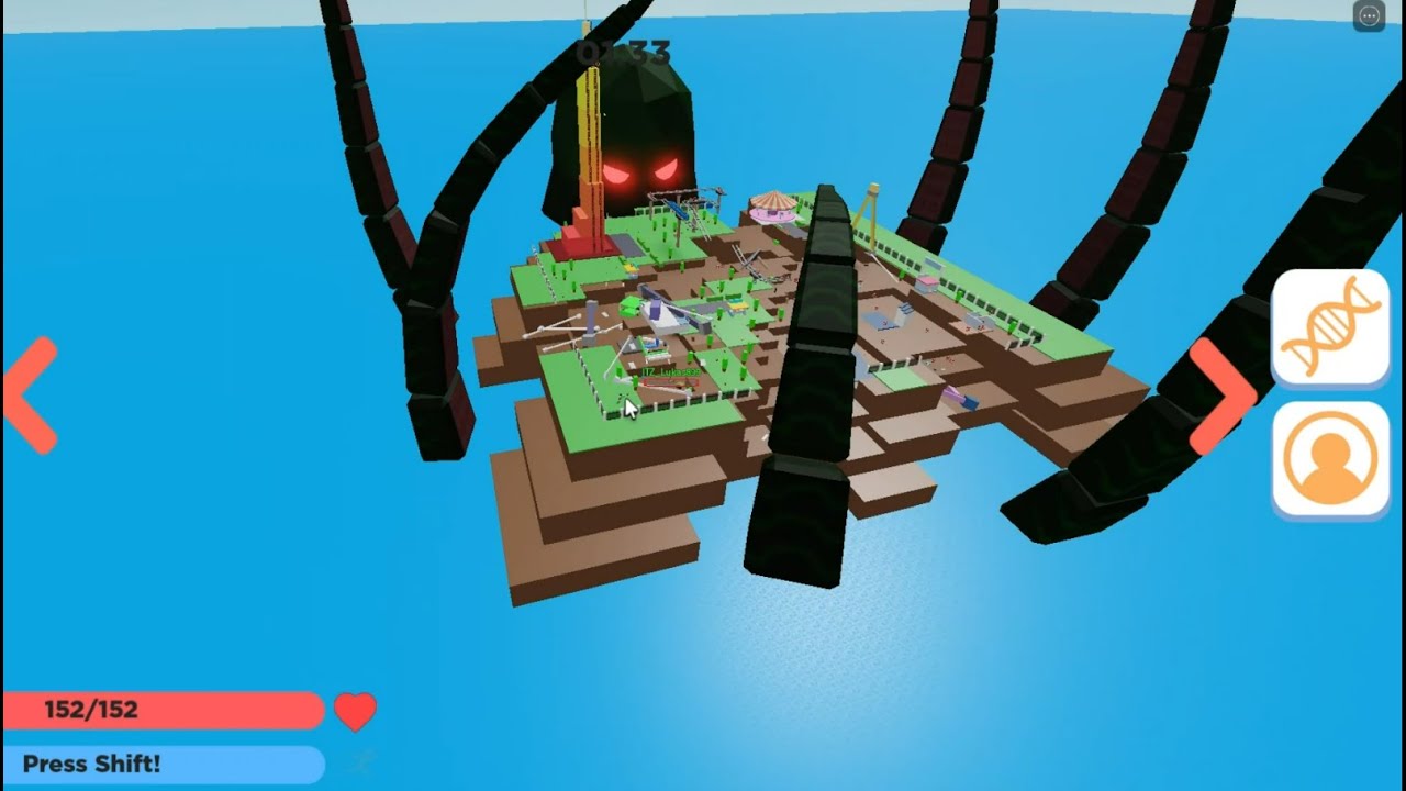 O KRAKEN ME PEGOU? ROBLOX (EVOLUTION SURVIVAL) - YouTube