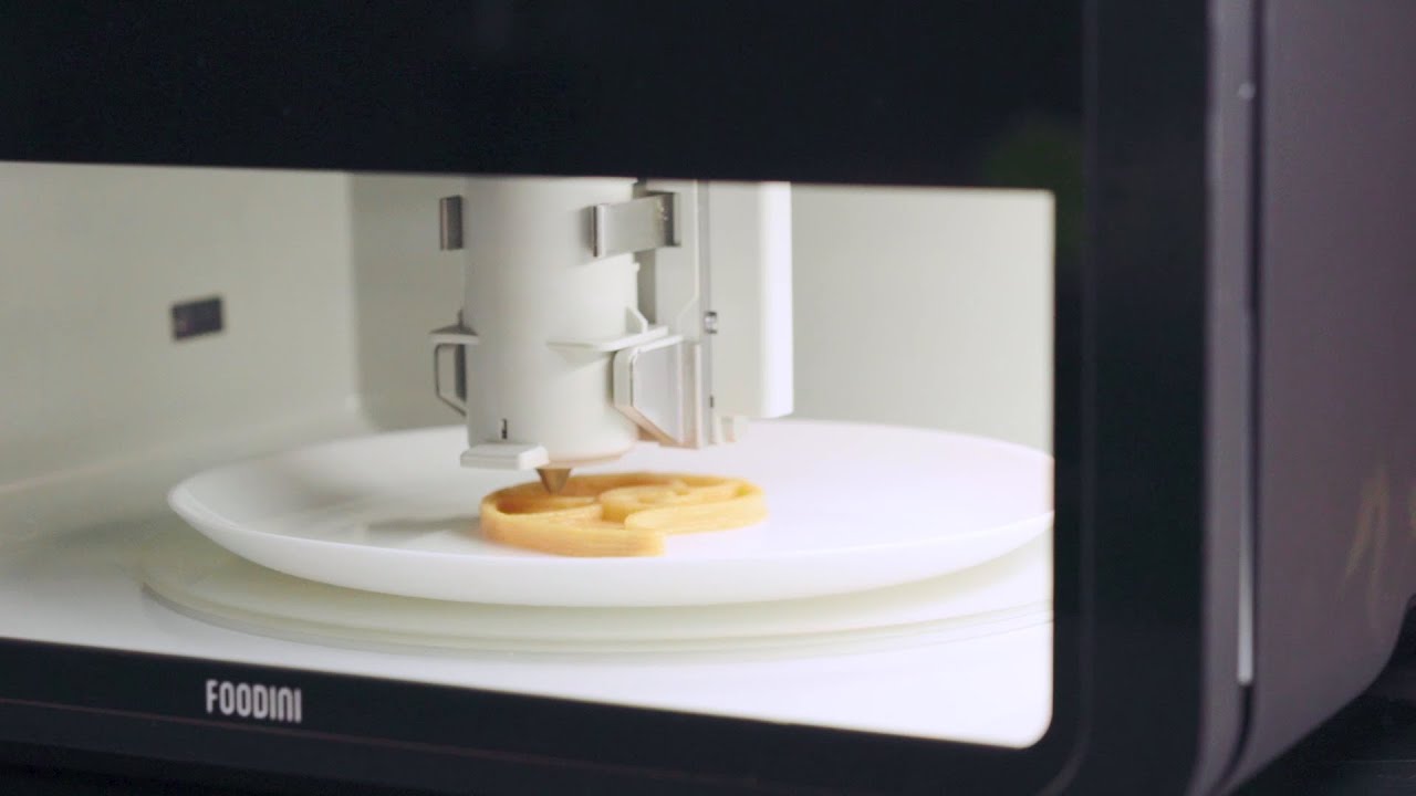 Foodini 30 Second Food 3D Printing Overview - YouTube