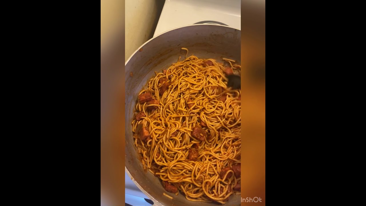 Spaghetti With Ham Jojo Tv style - YouTube