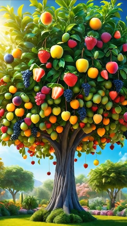 The 40 Fruit Tree: Nature's Marvel - YouTube