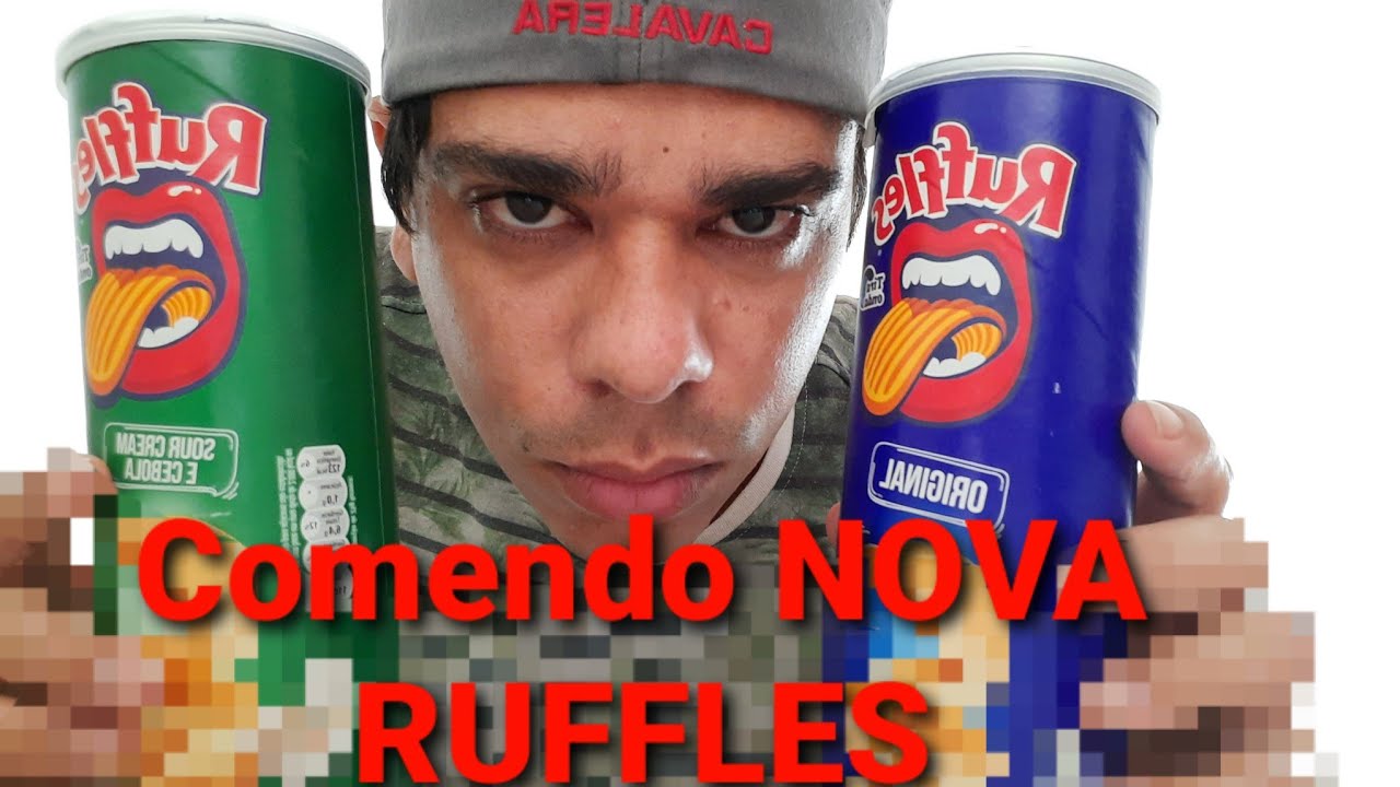 Experimentando a nova Ruffles| O que eu achei do lançamento da Ruffles ...