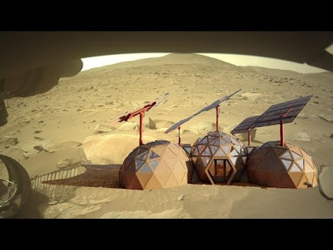 Mars Stunning 4k Video By Rover | Mars Live Rover | Mars Latest Footage ...