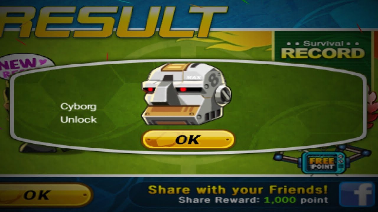 How to unlock Cyborg Head Soccer - YouTube